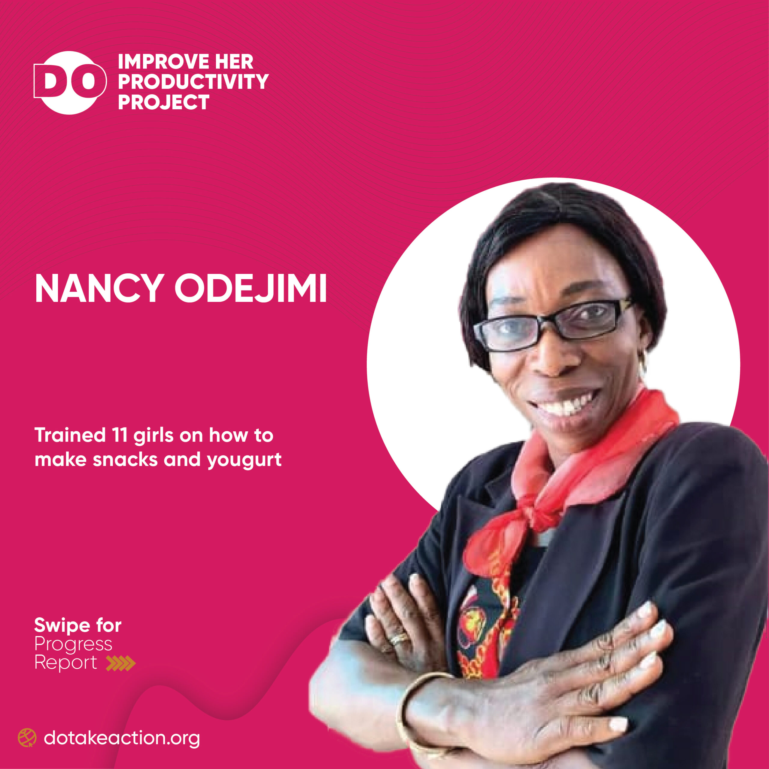 NANCY ODEJIMI TRAINS 11 GIRLS ON HOW TO MAKE SNACKS AND YOUGHURT - Do