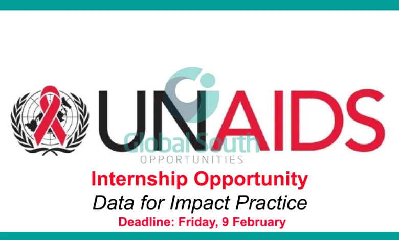 UNAIDS Data for Impact Practice Internship Opportunity in Geneva - Do