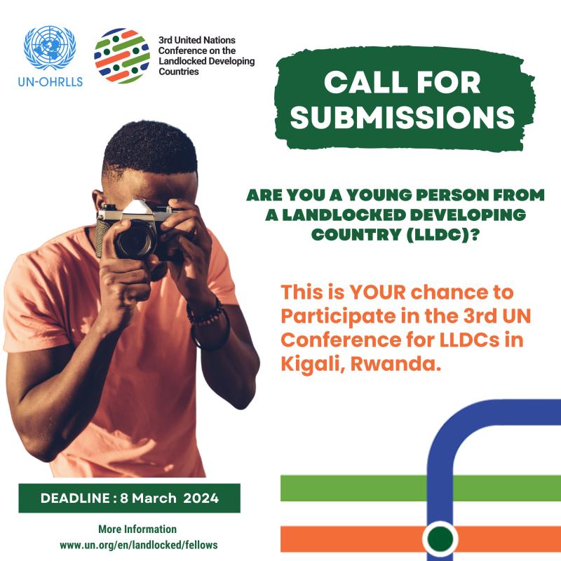 Call for Submissions Young storytellers from Landlocked Developing ...