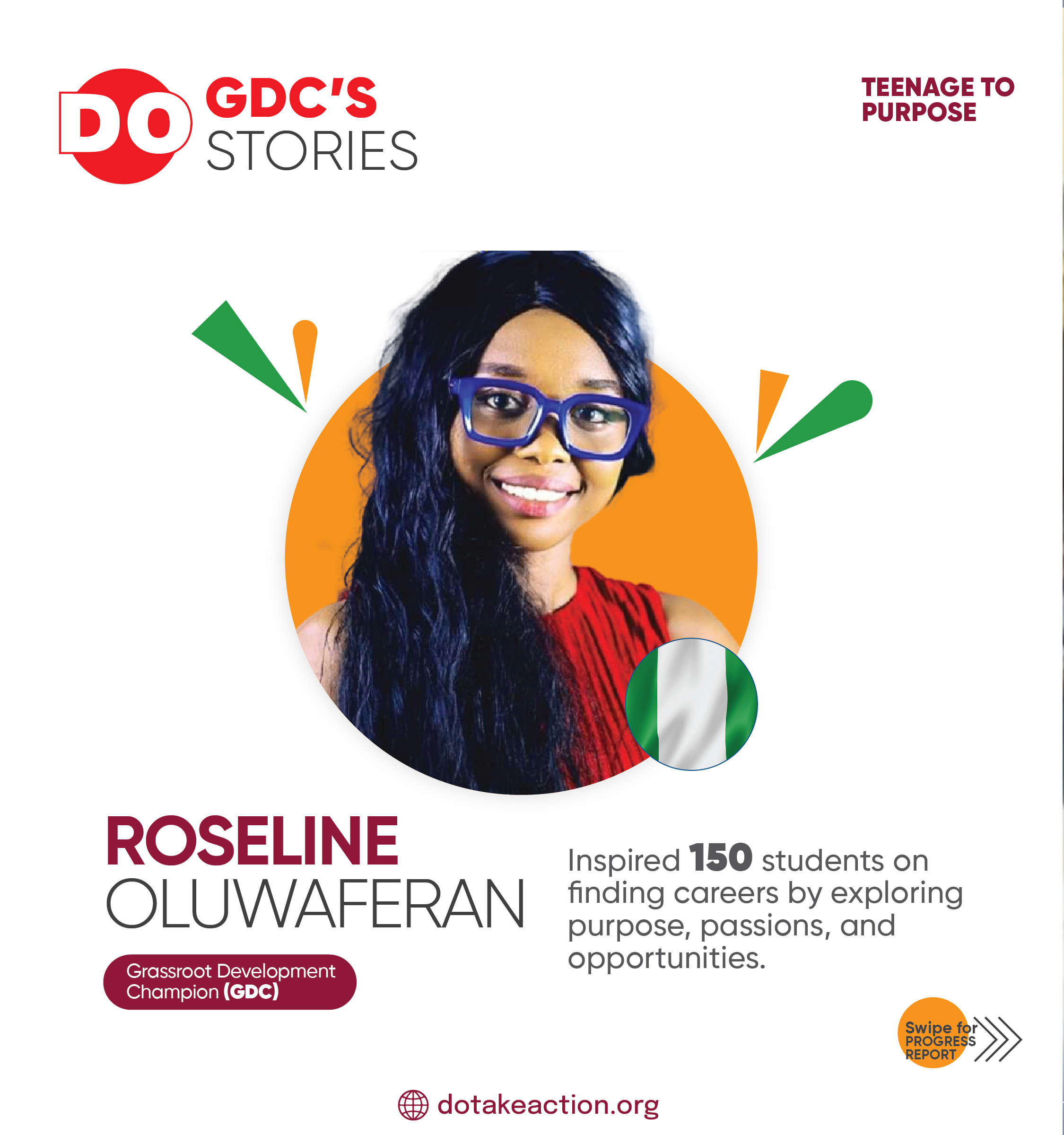 ROSELINE OLUWAFERAN INSPIRED 150 STUDENTS ON FINDING THEIR CAREER BY EXPORING PURPOSE, PASSIONS ...